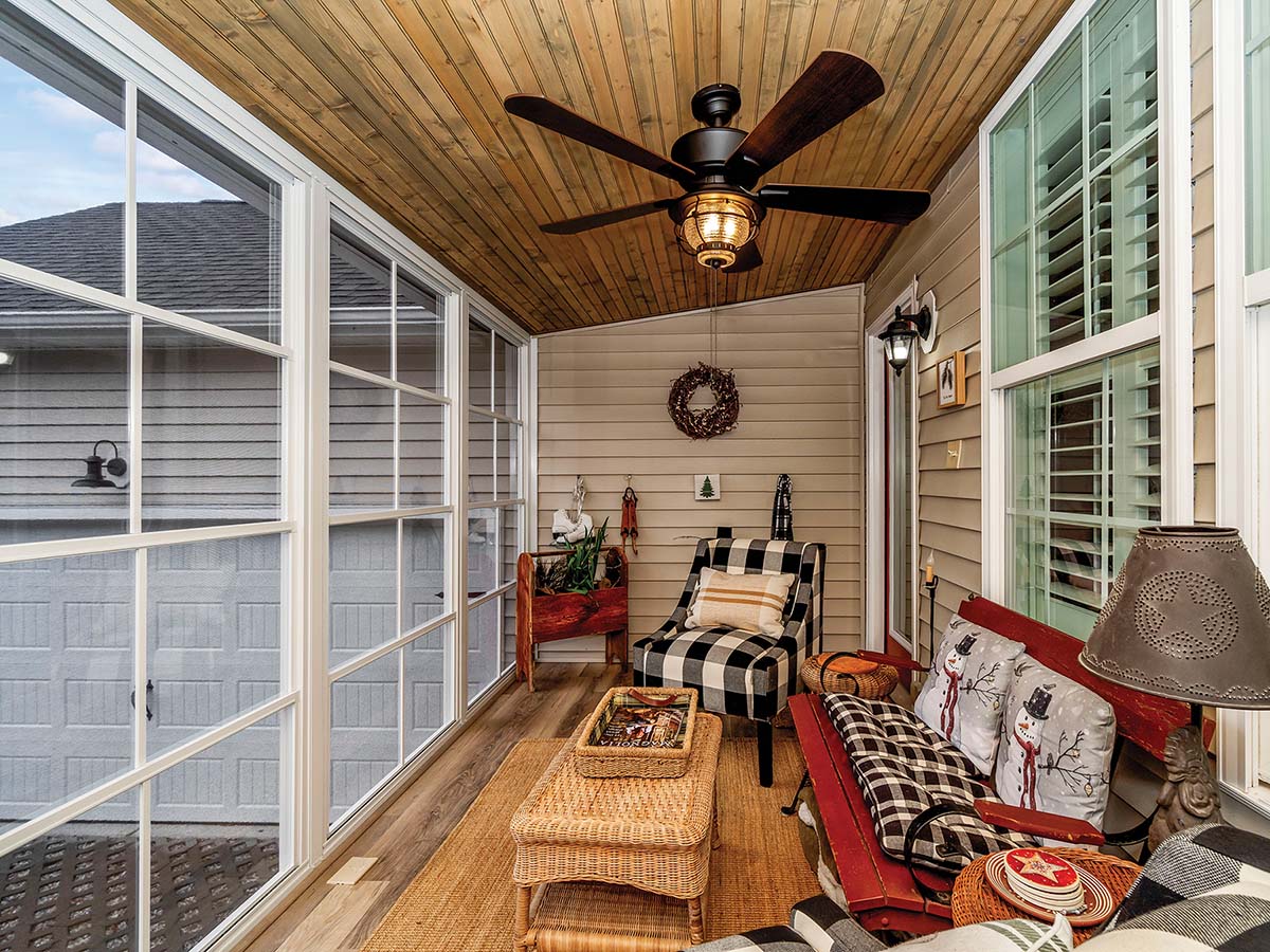 Four-Track Stacking Windows - Signature Sunrooms